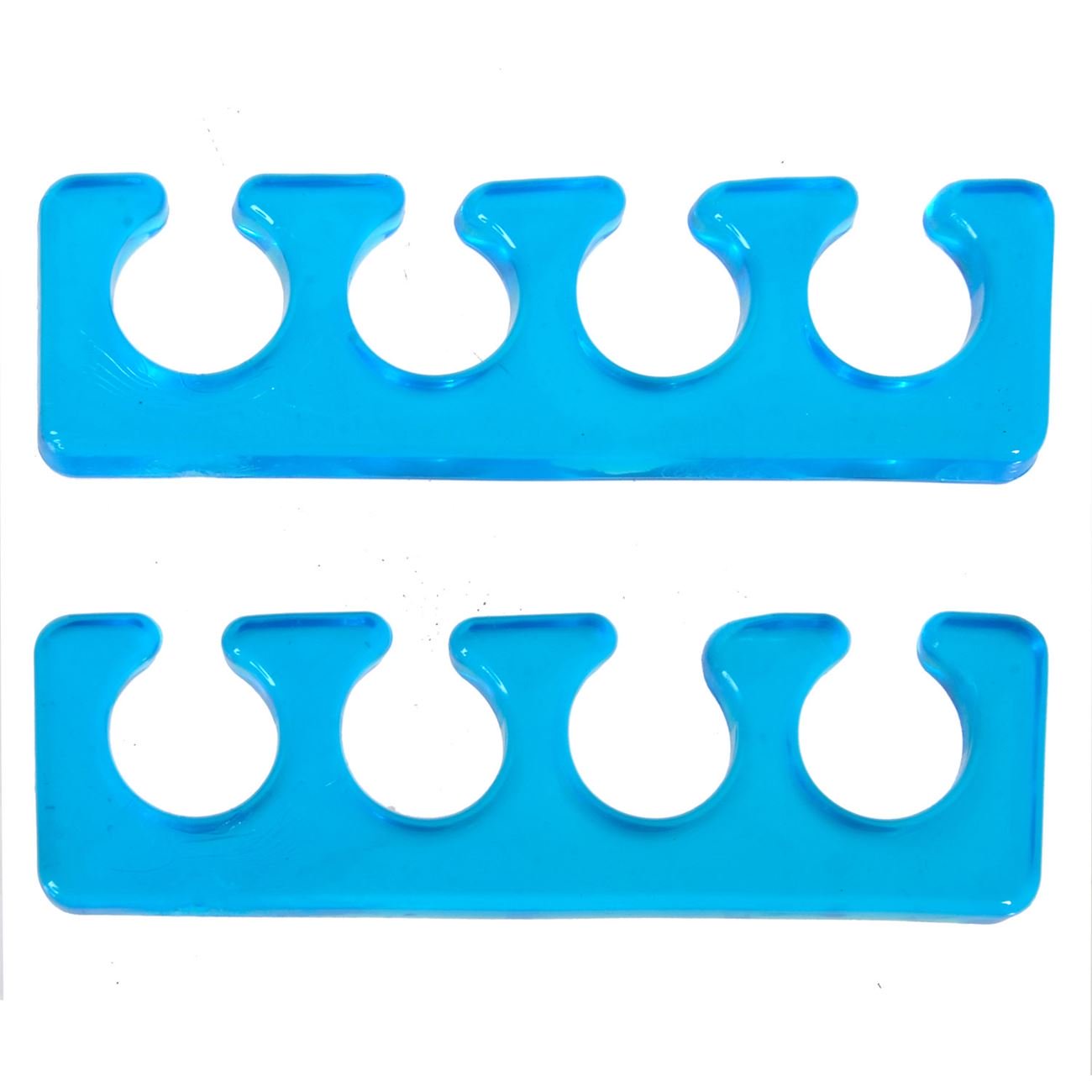 Комплект 2 броя сини разделители за пръсти, DecorCasa, 9см - eMAG.bg