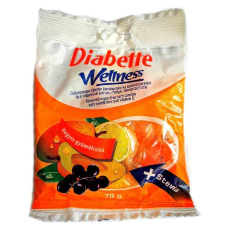 Dropsuri Diabette Wellness Fructe, 70 g - eMAG.ro