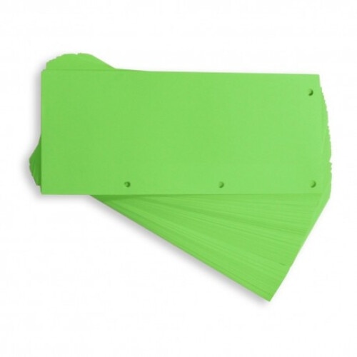 Separatoare DUO biblioraft, carton verde, 100 file/set, 160 gr/mp - eMAG.ro