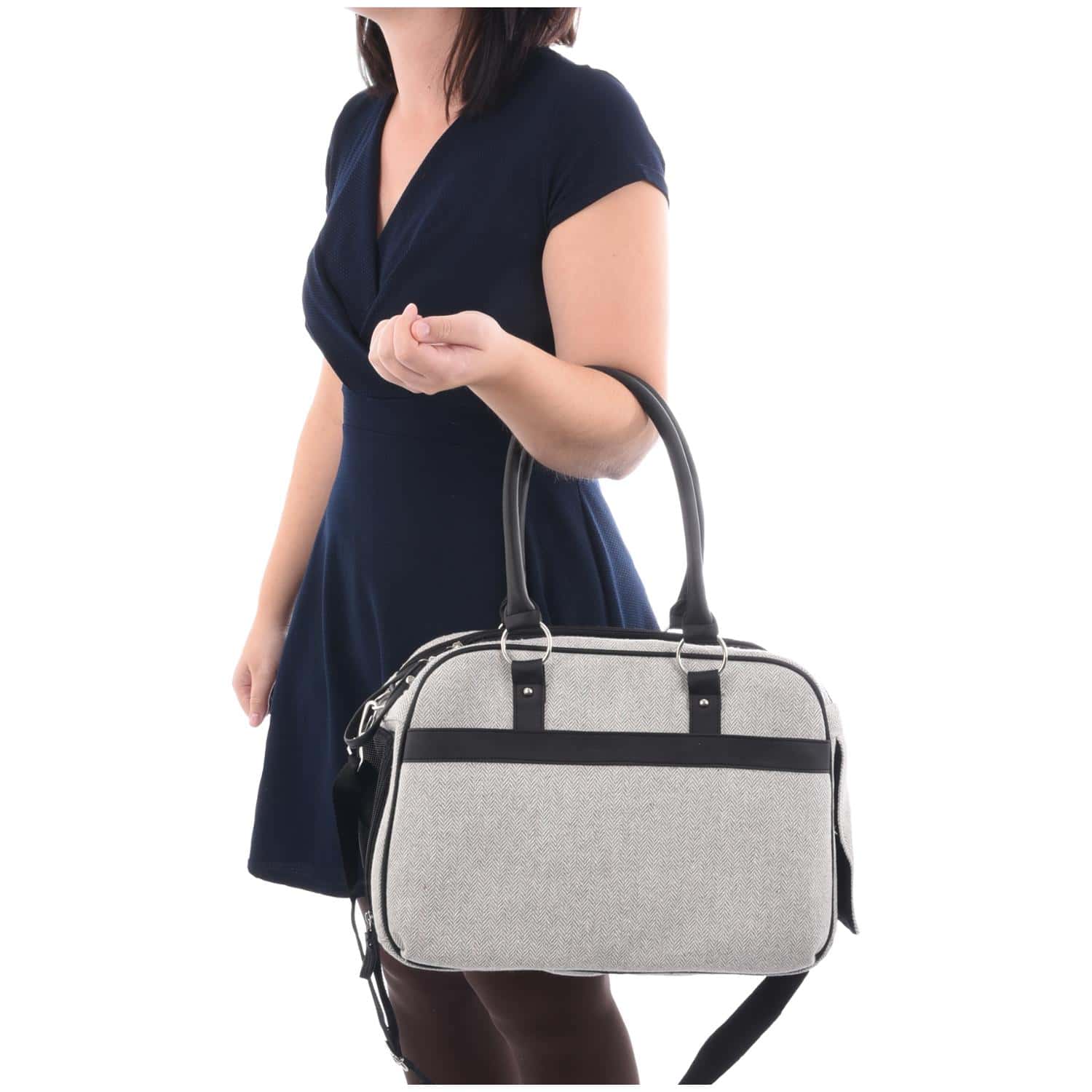 Geanta de transport Cilou 2, Gri deschis, 44X23X32CM - eMAG.ro