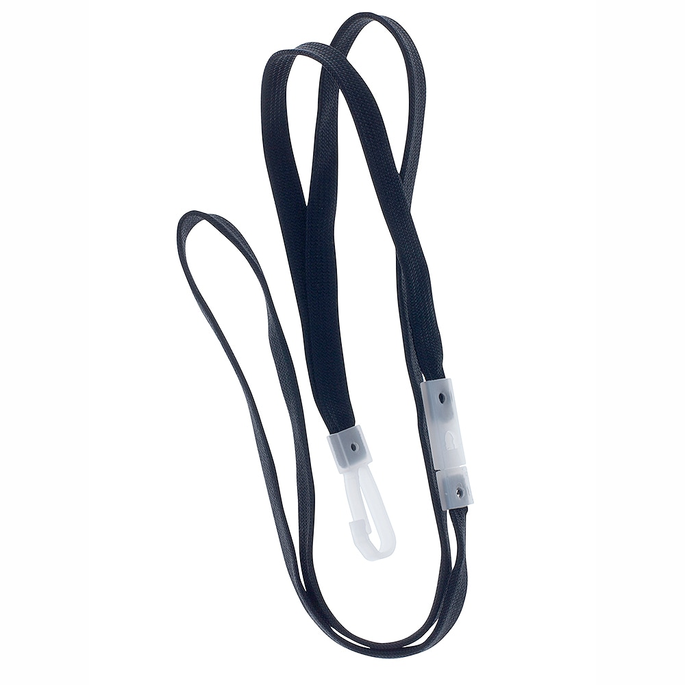 Snur 10 mm cu carlig din plastic pentru legitimatii, sistem breakaway ...