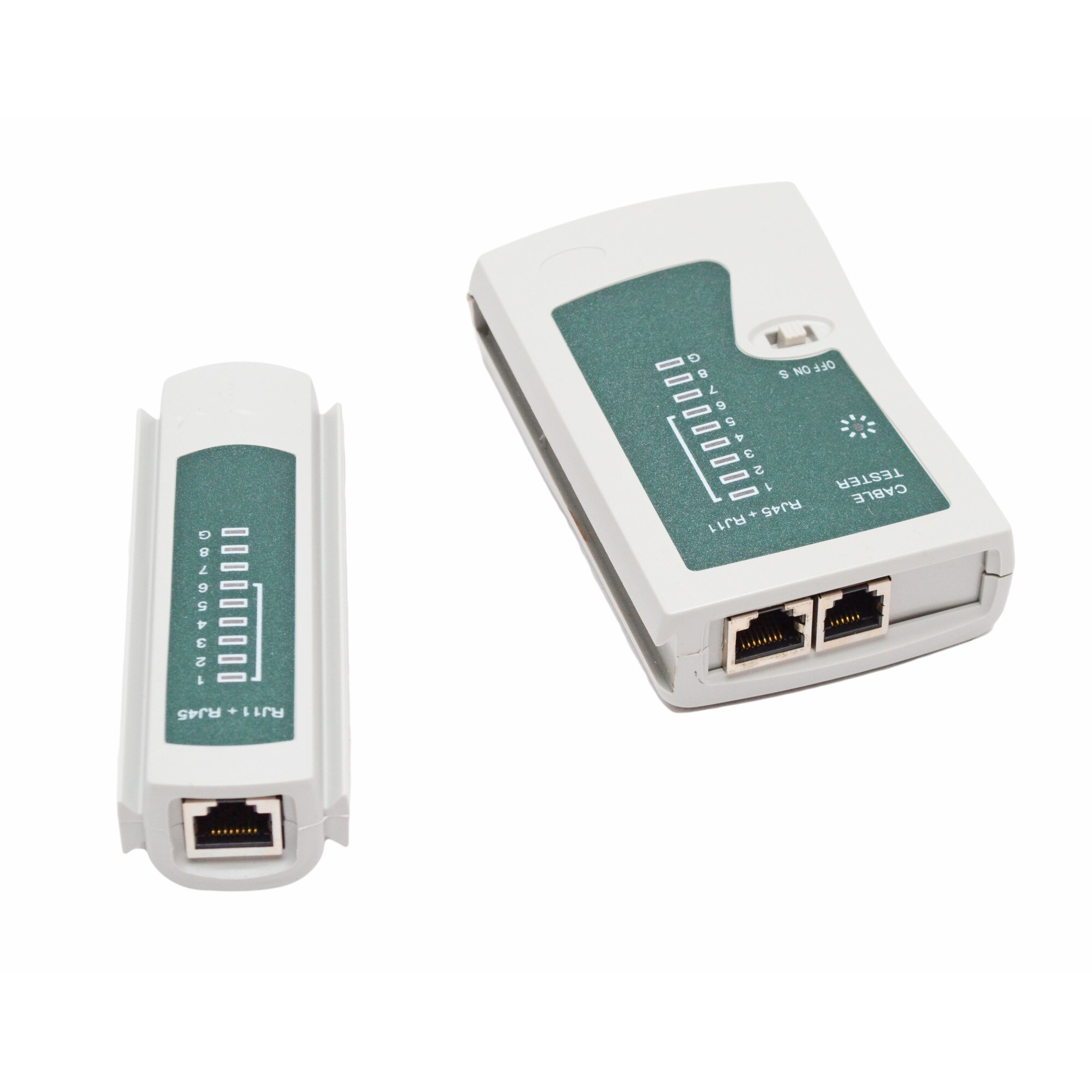 Tester cablu retea UTP RJ45 si telefon RJ11 - eMAG.ro