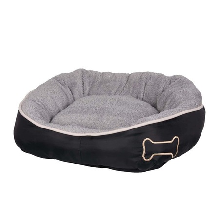 Patut pentru Caini si Pisici Chipz, Gri Inchis, S 52x46x20CM - eMAG.ro