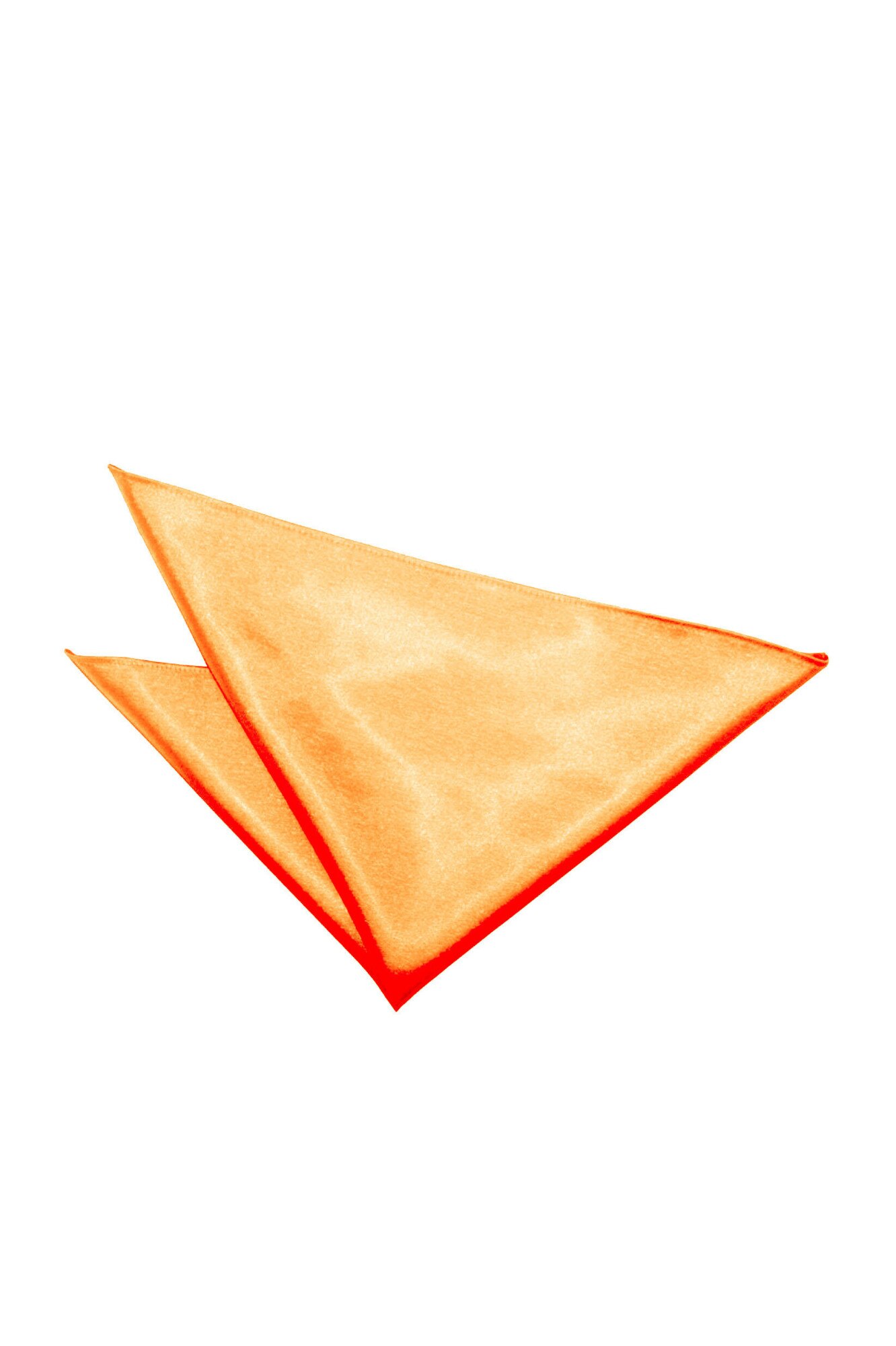 Batista de buzunar pentru sacou, cu aspect matasos, 21 x 21 cm, Orange ...