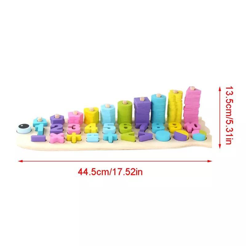 Set educativ multicolor matematic 10 cifre, JE-06 - eMAG.ro