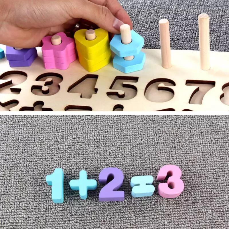 Set educativ multicolor matematic 10 cifre, JE-06 - eMAG.ro