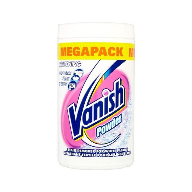 Pudra pentru indepartat pete Vanish Powder 1.35 kg Megapack pentru rufe ...