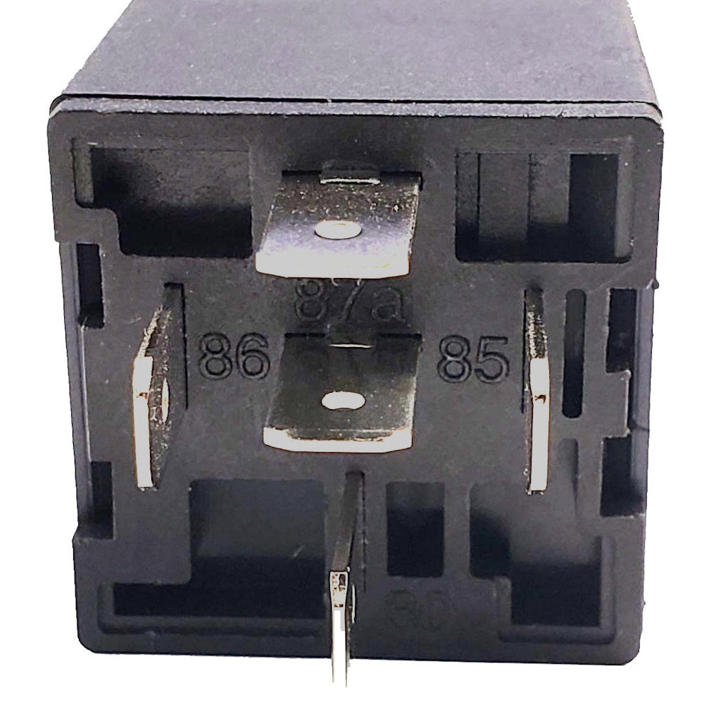 Releu, WIREMAN, 12V, 40A, 5pini, Pentru masina, Negru - eMAG.ro