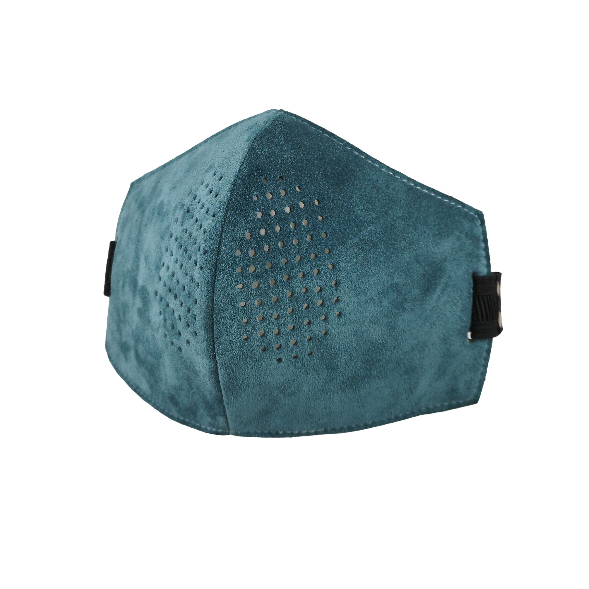 Masca de Protectie Reutilizabila, Turcoaz, Fixare cu Elastic - eMAG.ro