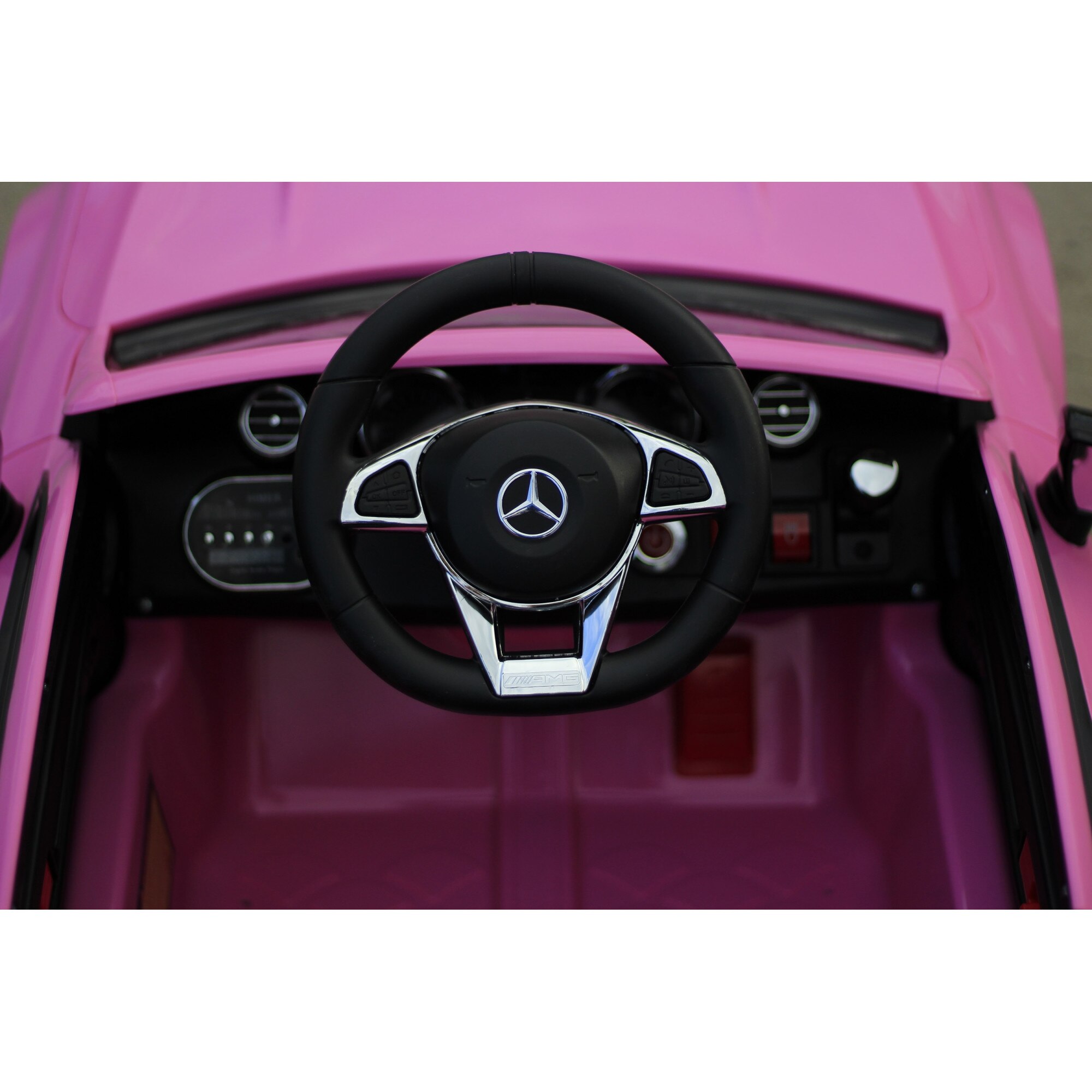 Masinuta electrica pentru copii Mercedes C63 12V echipat PREMIUM ...