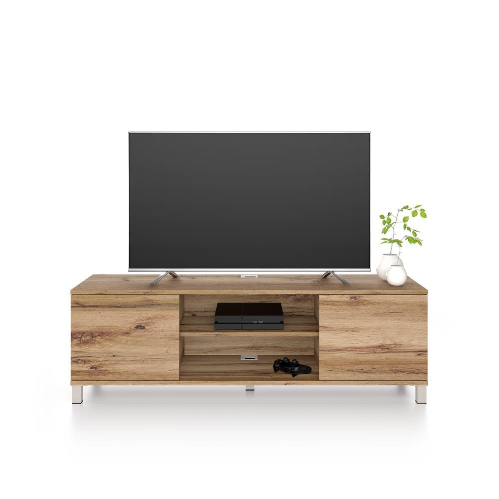 Mobilier TV, Mobili Fiver, Rachele, Stejar Rustic, 150 x 42 x 48 cm ...