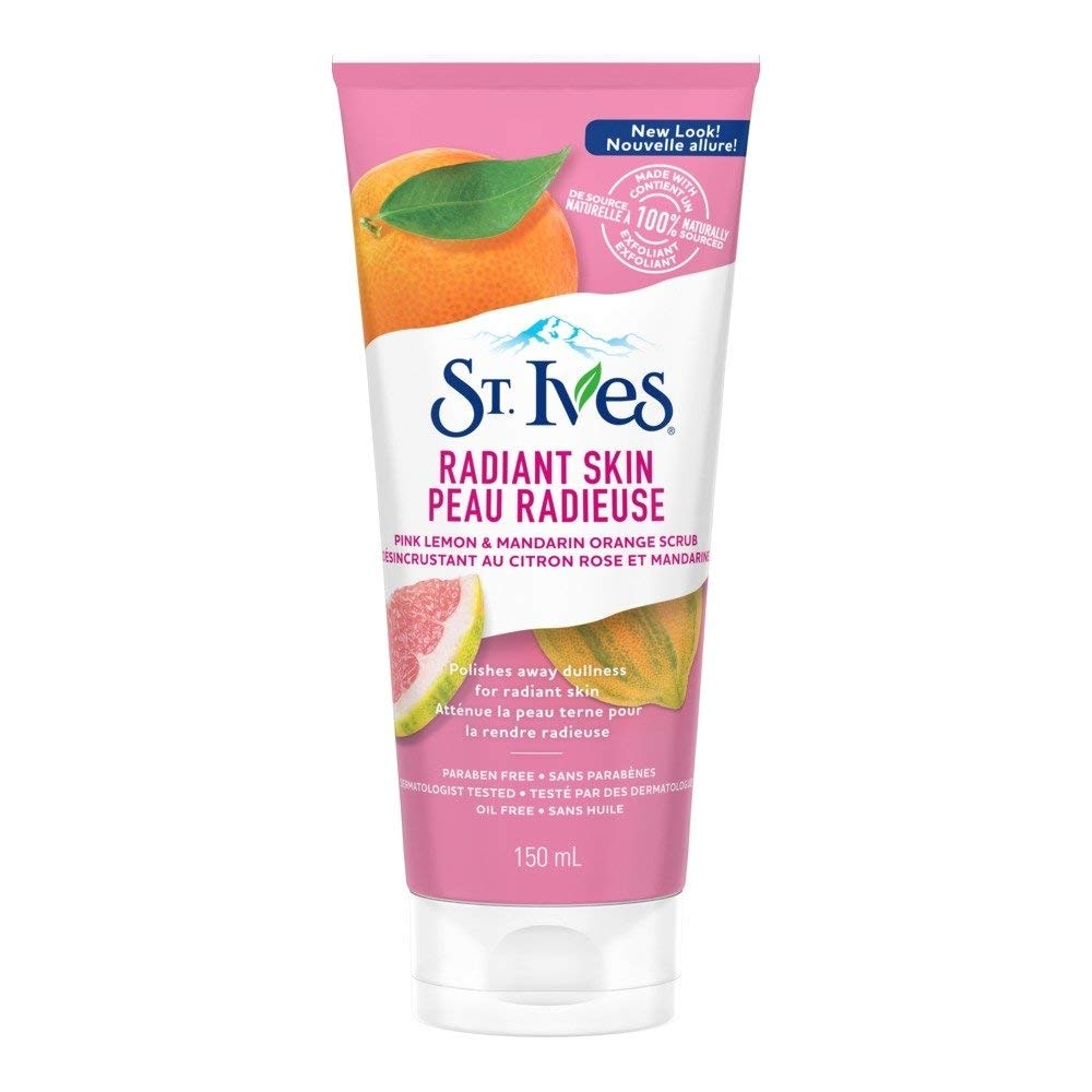 Exfoliant pentru ten luminos ST. IVES Even & Bright Pink Lemon Scrub ...