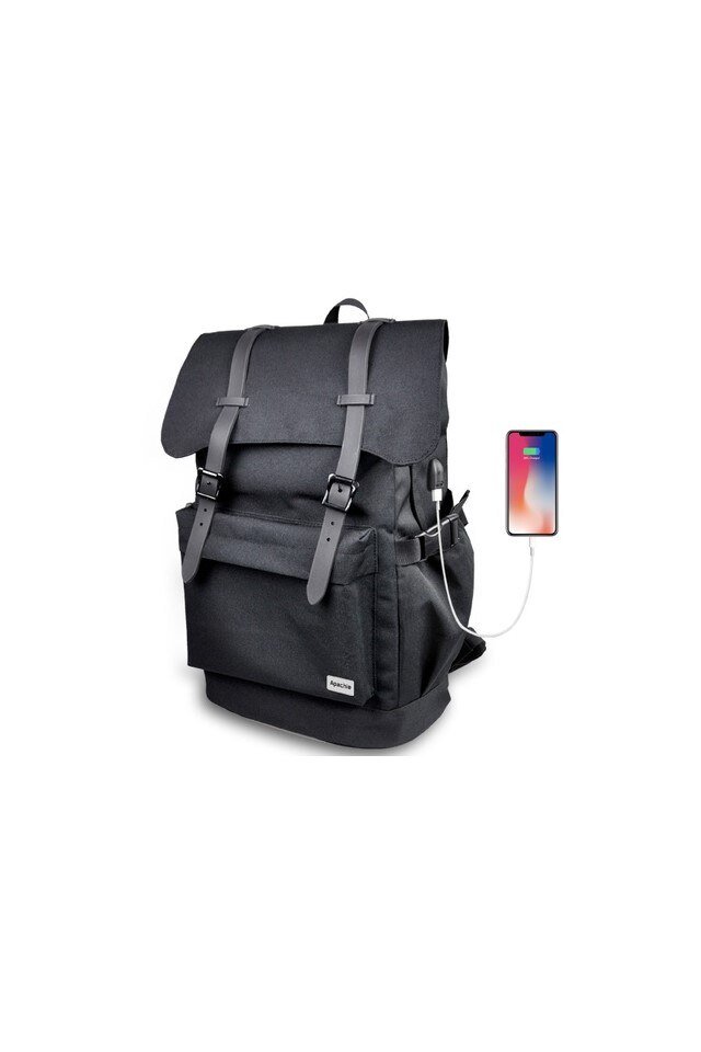 Rucsac Apachie Smart cu USB pentru Laptop, Telefon, Impermeabil, Sport ...