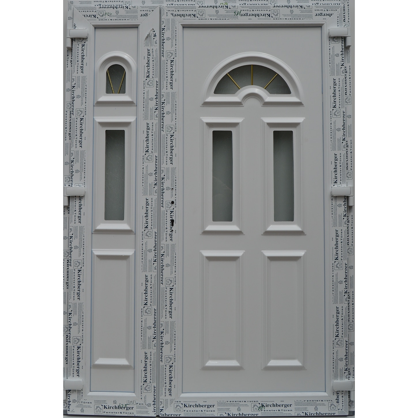 Usa exterior dubla termopan(PVC) Kira, culoare alb, dimensiune, 140x200 ...