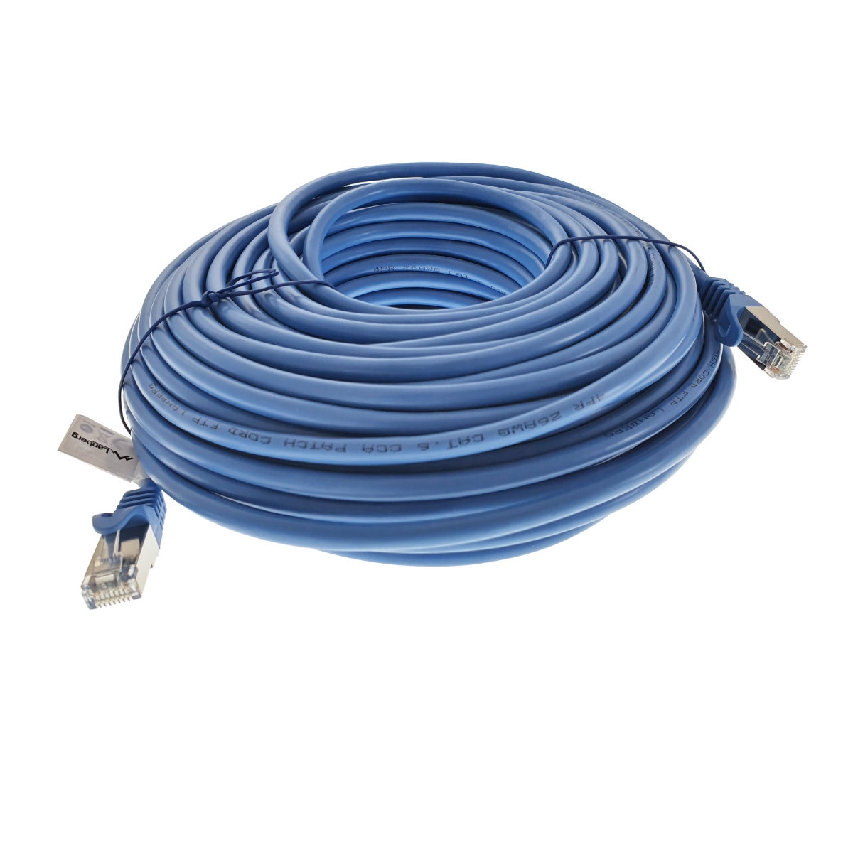 Cablu ecranat FTP, Lanberg 42798, cat.6, mufat 2xRJ45, lungime 30m, AWG ...
