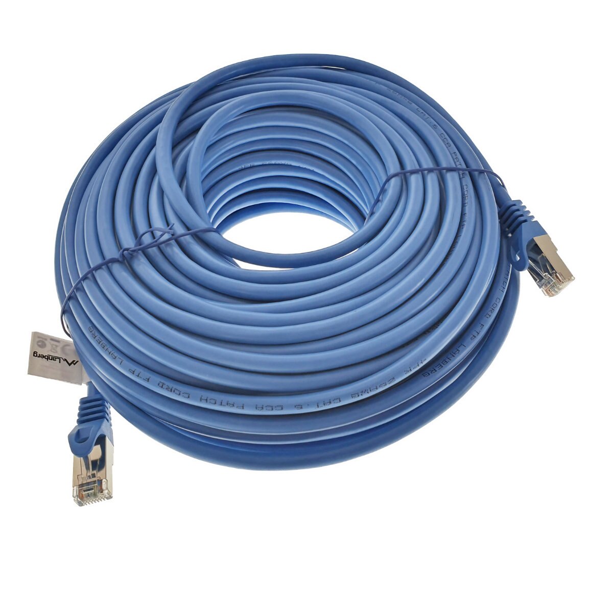 Cablu ecranat FTP, Lanberg 42798, cat.6, mufat 2xRJ45, lungime 30m, AWG ...
