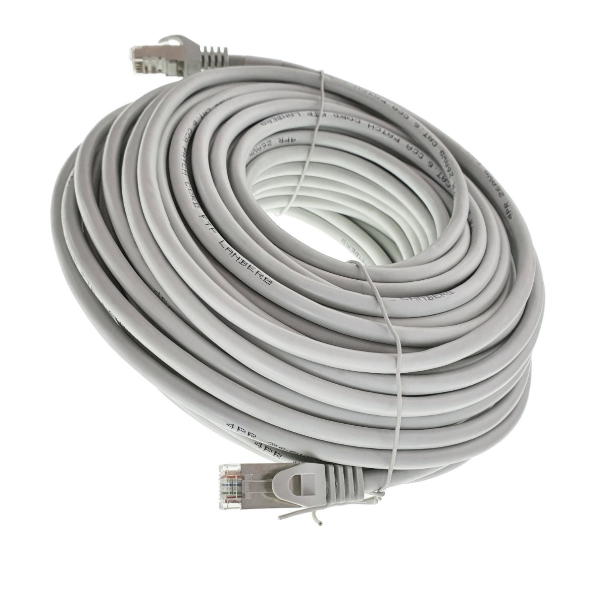 Cablu ecranat FTP, Lanberg 42797, cat.6, mufat 2xRJ45, lungime 30m, AWG ...