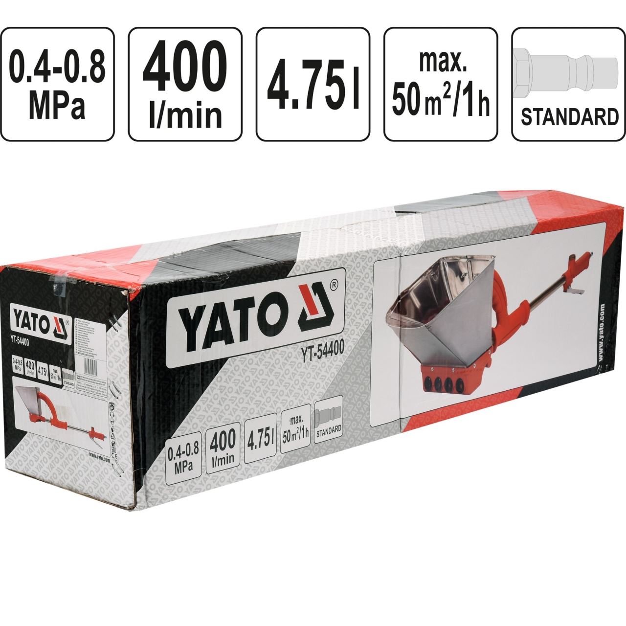 Yato YT-54400 Pneumatikus vakológép - eMAG.hu