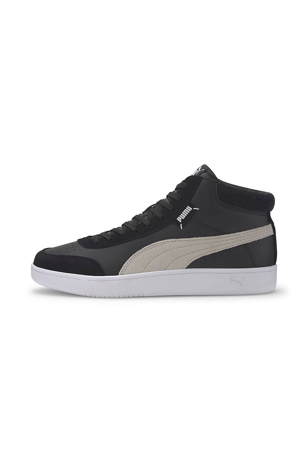 Puma, Спортни обувки Court Legend, Черен / Мръснобял, 10.5 - eMAG.bg
