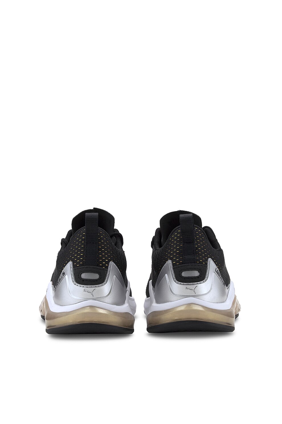 Puma, Фитнес обувки LQDCELL Hydra, Черен / Златист / Сребрист, 6 - eMAG.bg