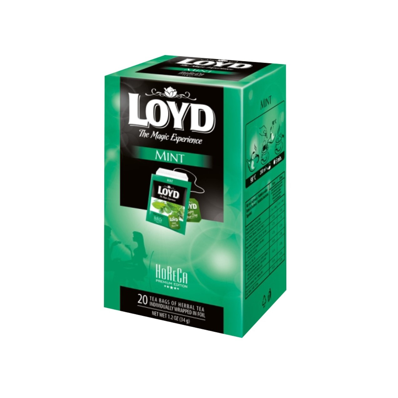 Ceai Loyd The Magic Experience menta, plic, 20 buc - eMAG.ro