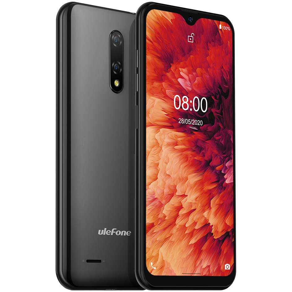 Смартфон Ulefone Note 8P, 16GB, 2GB RAM, 4G, Black - eMAG.bg