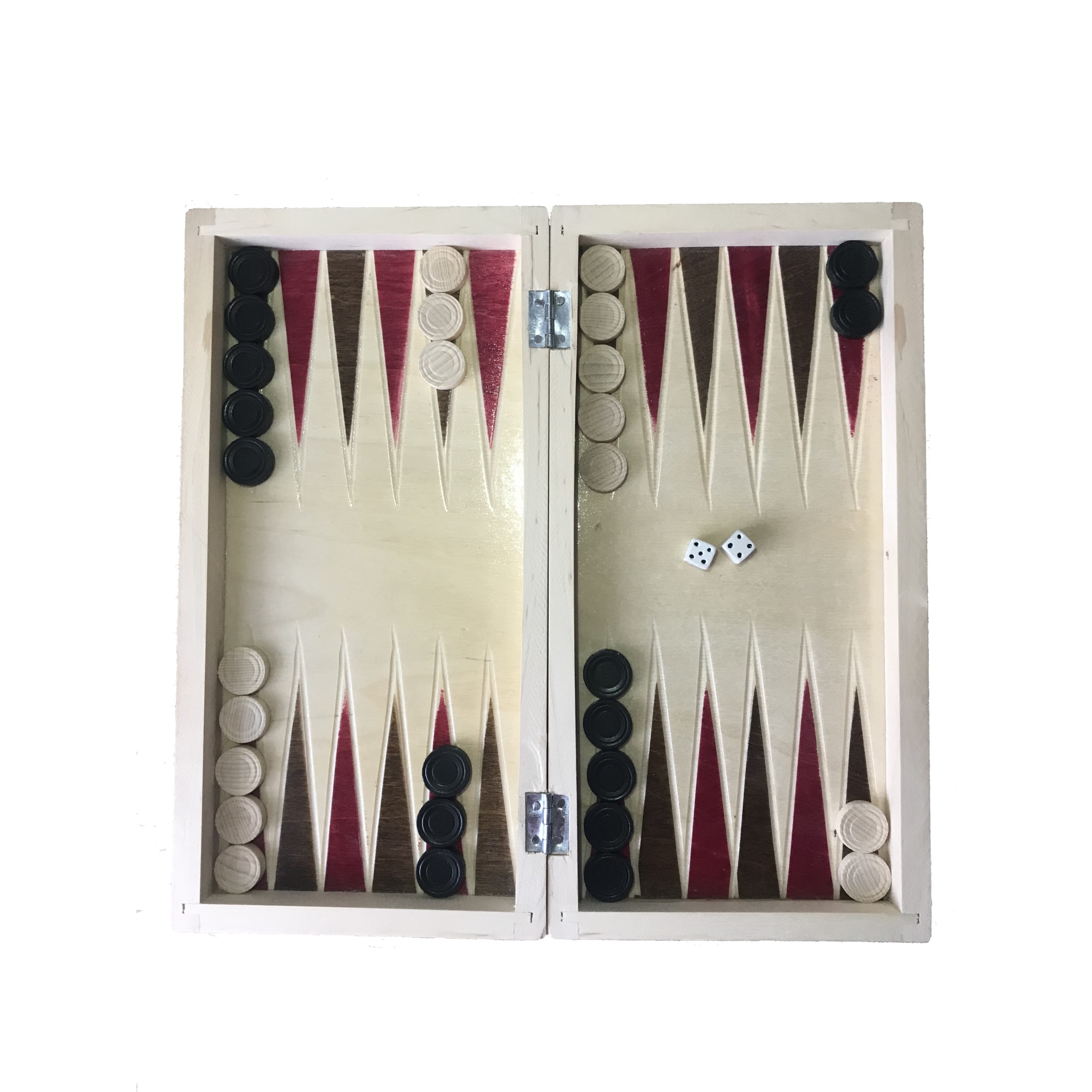 Joc table si moara (tintar), lucrat manual din lemn, 38x38 cm - eMAG.ro