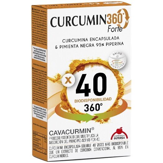 Curcumin 360 Forte, 60 capsule Cavacurmin Dieteticos Intersa - eMAG.ro