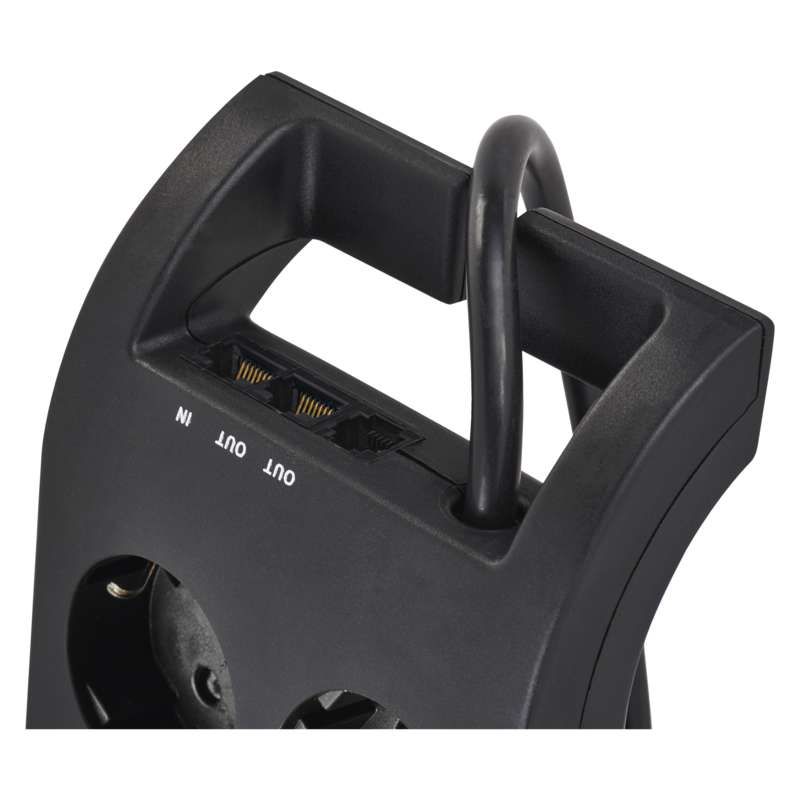 Prelungitor electric cu protectie la supratensiune 3 metri 8 prize + 1 ...