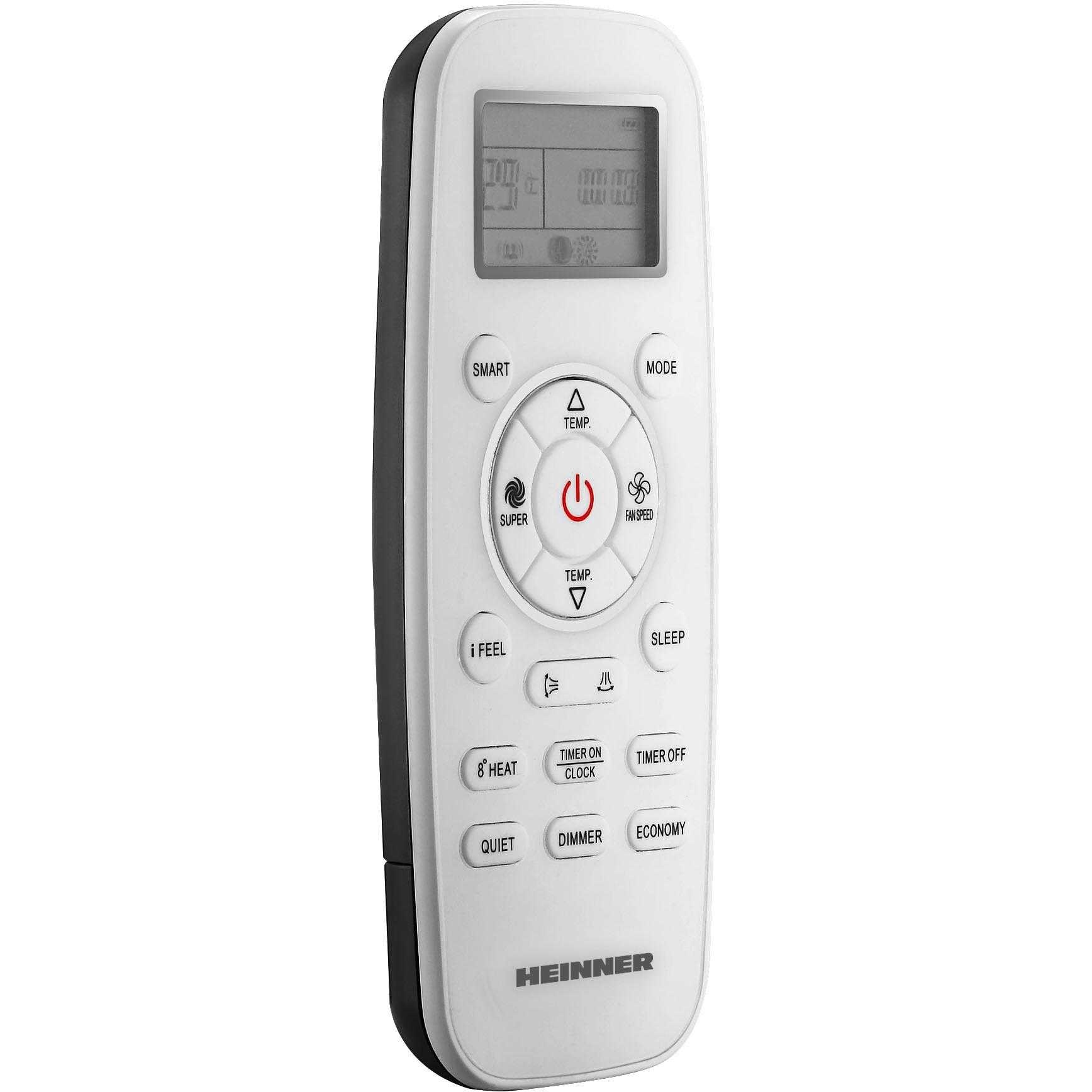 Климатик Heinner HAC-HS09WH ++, 9000 BTU, Инвертор, Клас A ++ - eMAG.bg