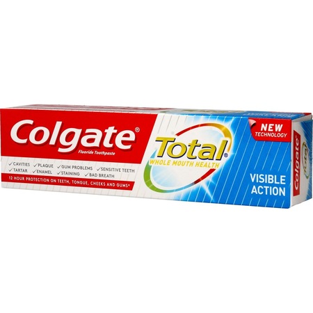 Pasta de dinti Colgate Colgate Total Visible Action 75ml - eMAG.ro
