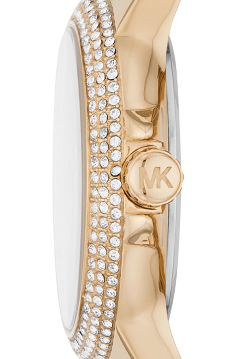 Michael Kors, Часовник с кристали, Златист - eMAG.bg