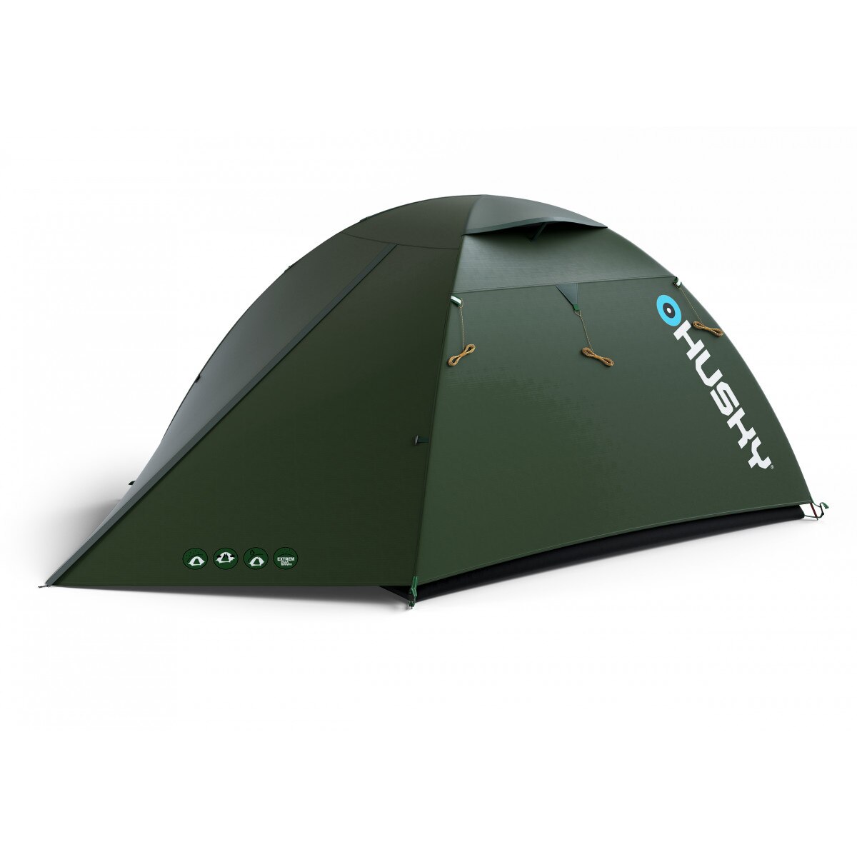 Cort Husky Sawaj 2-Verde-2 persoane - eMAG.ro