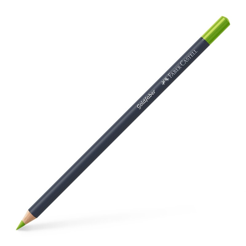 Creion colorat, Faber-Castell, nr. 170, verde - eMAG.ro