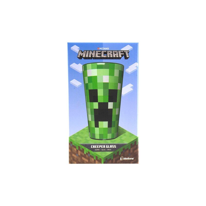 Pahar Minecraft Creeper, 400ml, Verde - eMAG.ro