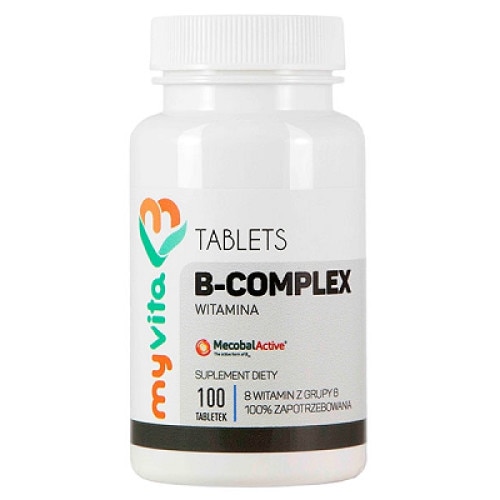 Étrend-kiegészítő, B-vitamin komplex, B-komplex - 100 tabletta (100 ...
