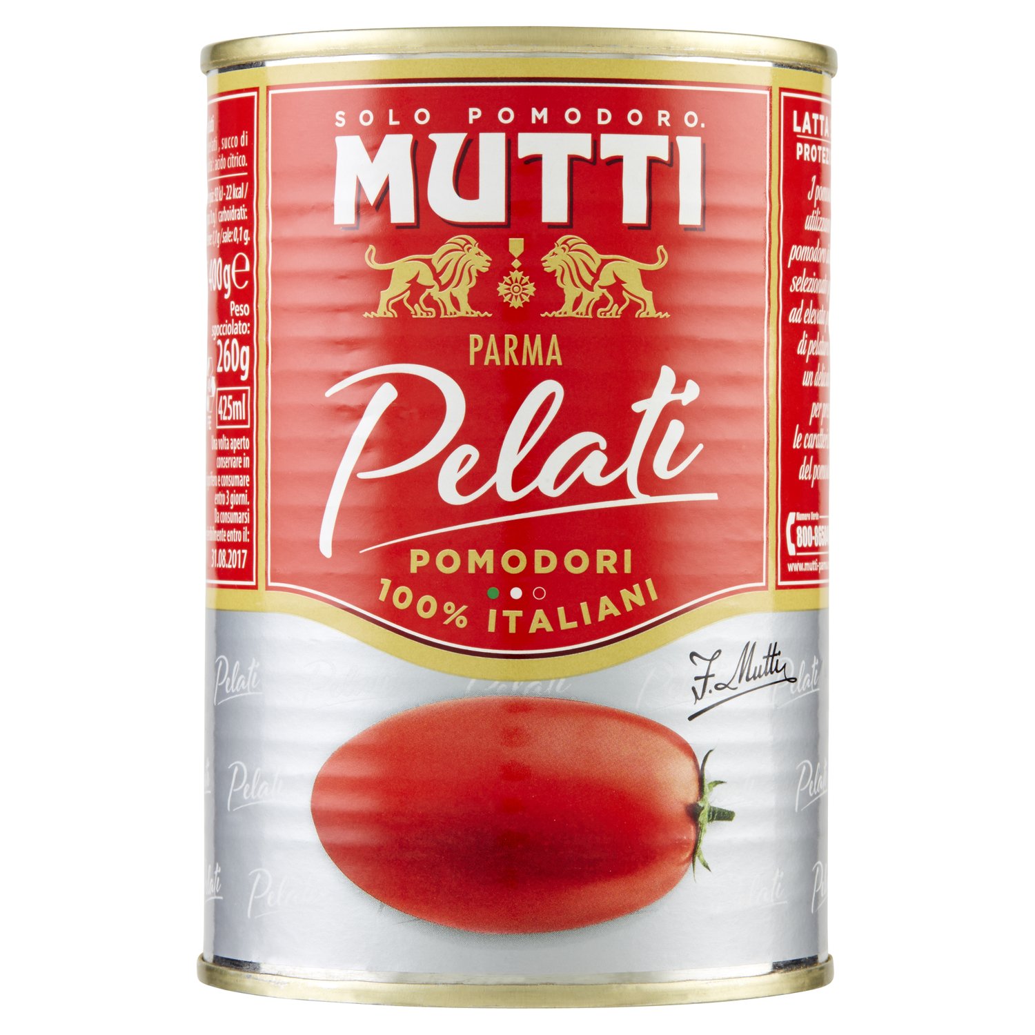 Rosii Intregi Decojite Mutti 400 g - eMAG.ro