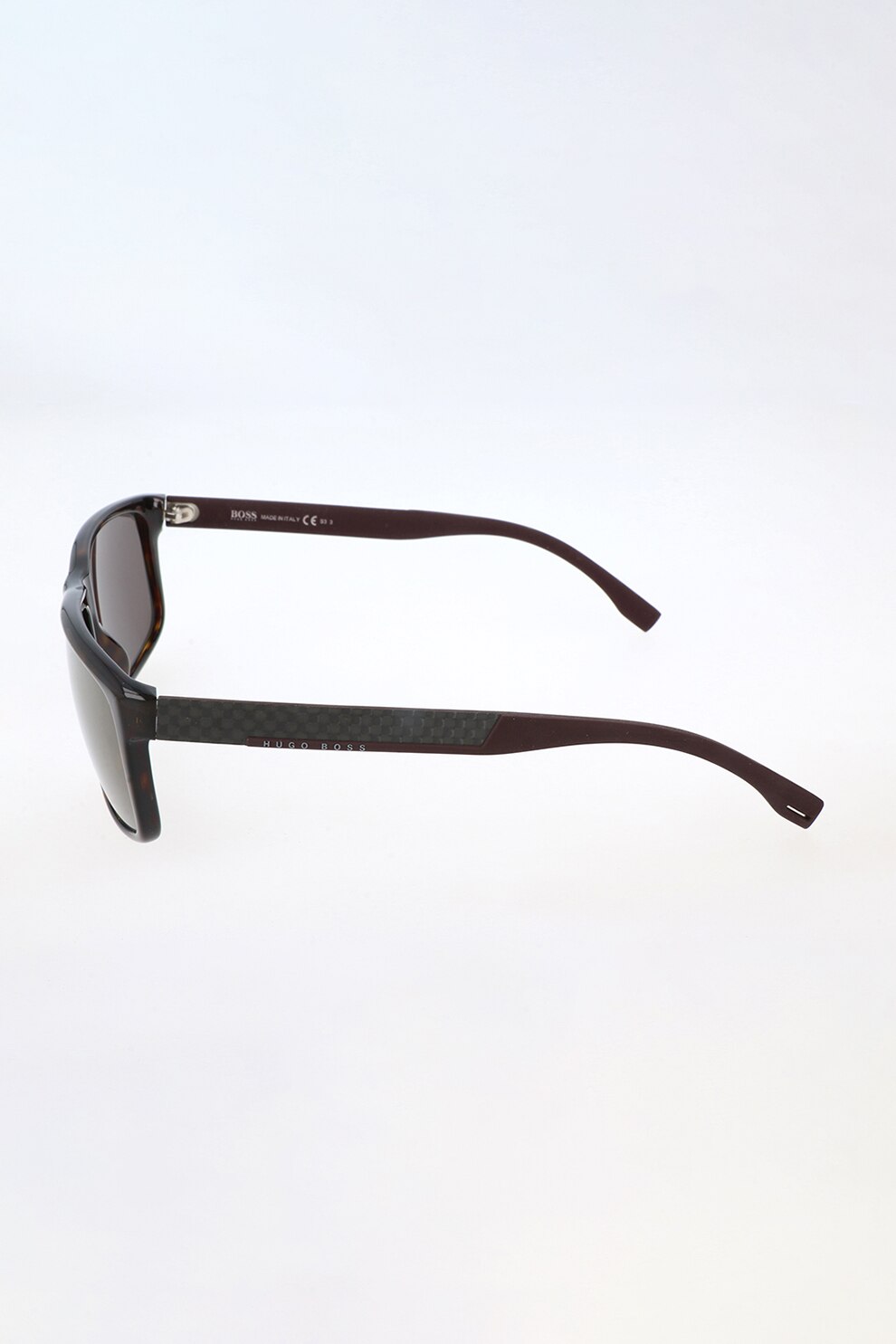 HUGO BOSS, Слънчеви очла с лого, Кафяви нюанси, 60-15-145 Standard ...