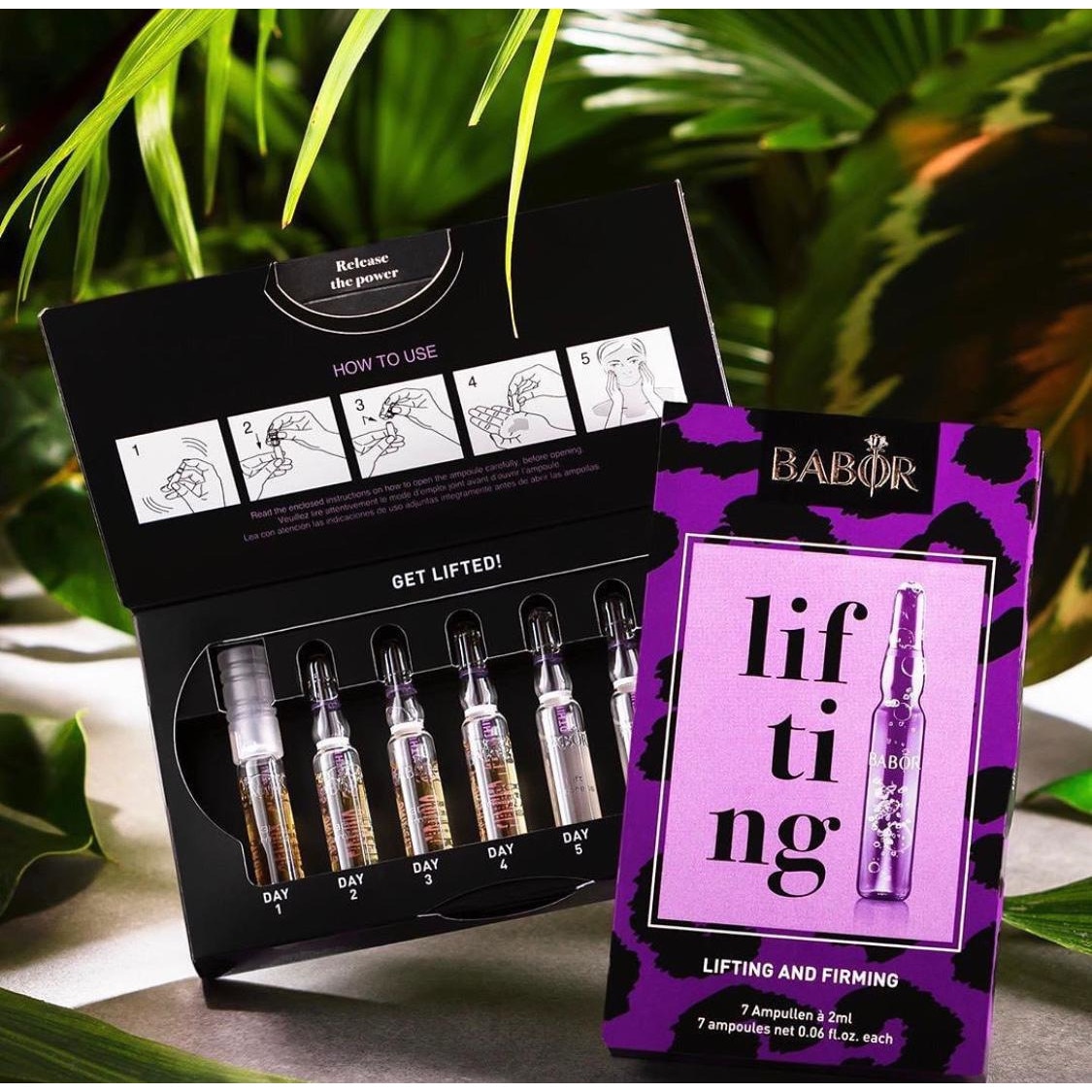 Fiole Babor Lifting cu efect antiageing pentru ten, 7 x 2ml - eMAG.ro