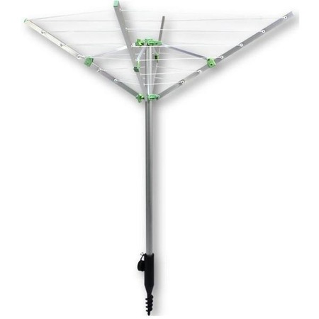 Uscator de rufe pentru gradina, pliabil, rotativ, 16 m - eMAG.ro