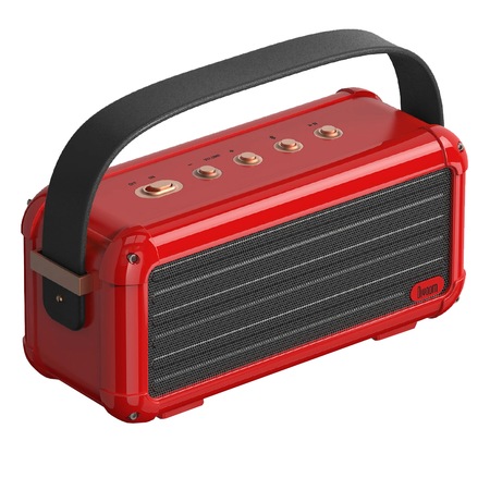 Boxa portabila Bluetooth Divoom Mocha - 40W, Rosu - eMAG.ro