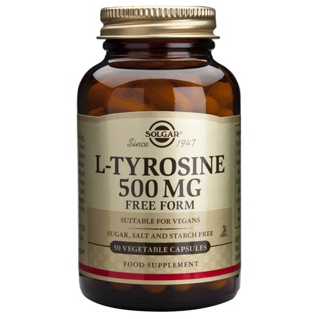 Supliment alimentar L-Tirozina 500 mg Solgar, 50 capsule - eMAG.ro