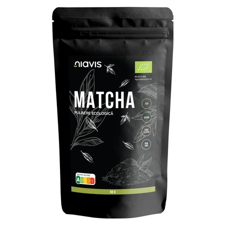 Matcha Pulbere Ecologica BIO Niavis, 60g - eMAG.ro