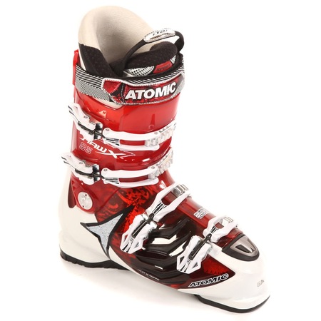 Clapari Atomic HAWX 85 rosu/alb 285 - eMAG.ro