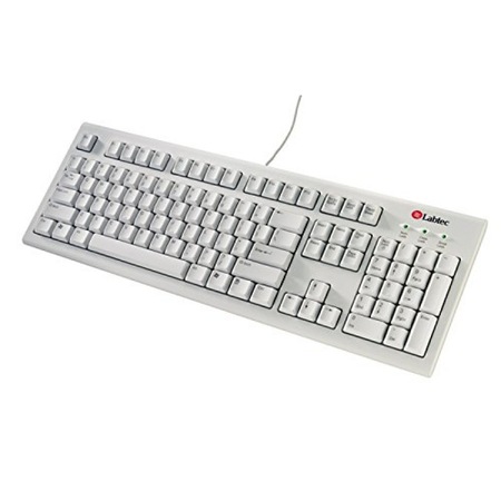 Стандартна клавиатура Labtec Standard Keyboard Plus, DE, бяла - eMAG.bg
