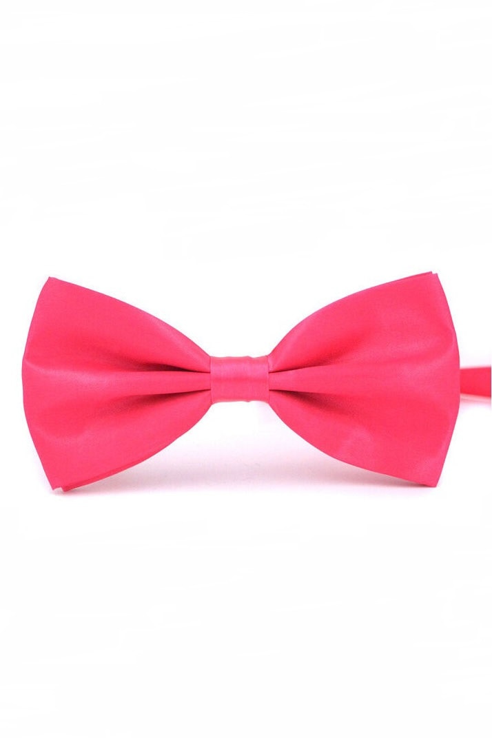 Papion cu aspect matasos, 12 x 7 cm, Dark Pink - eMAG.ro