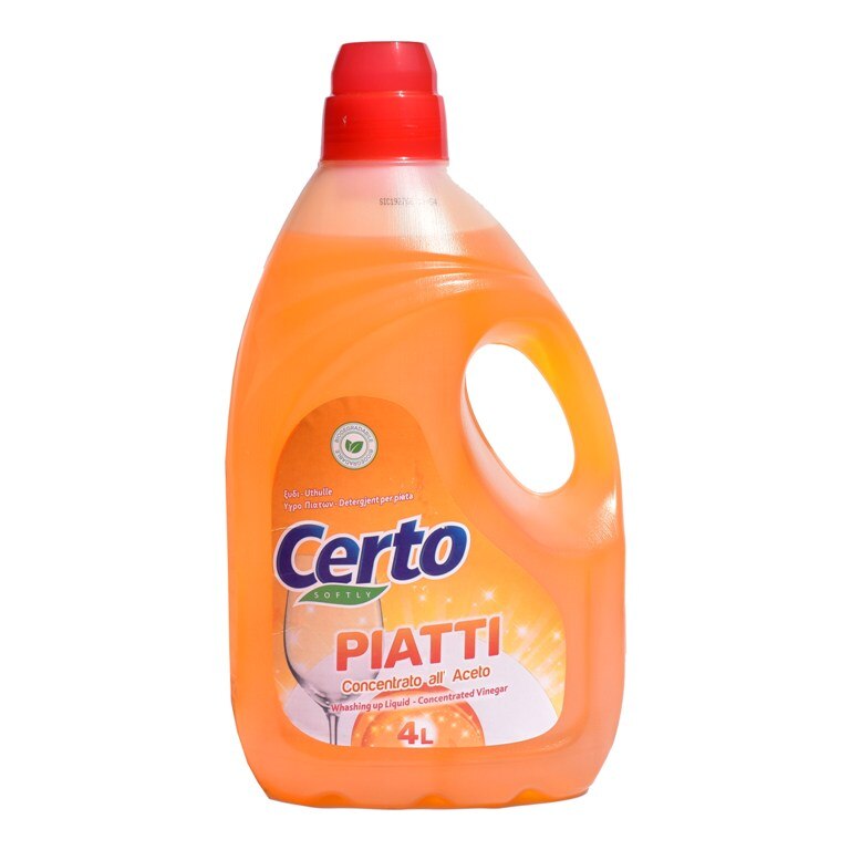 Detergent de Vase Certo concentrat de Portocale, 4L - eMAG.ro