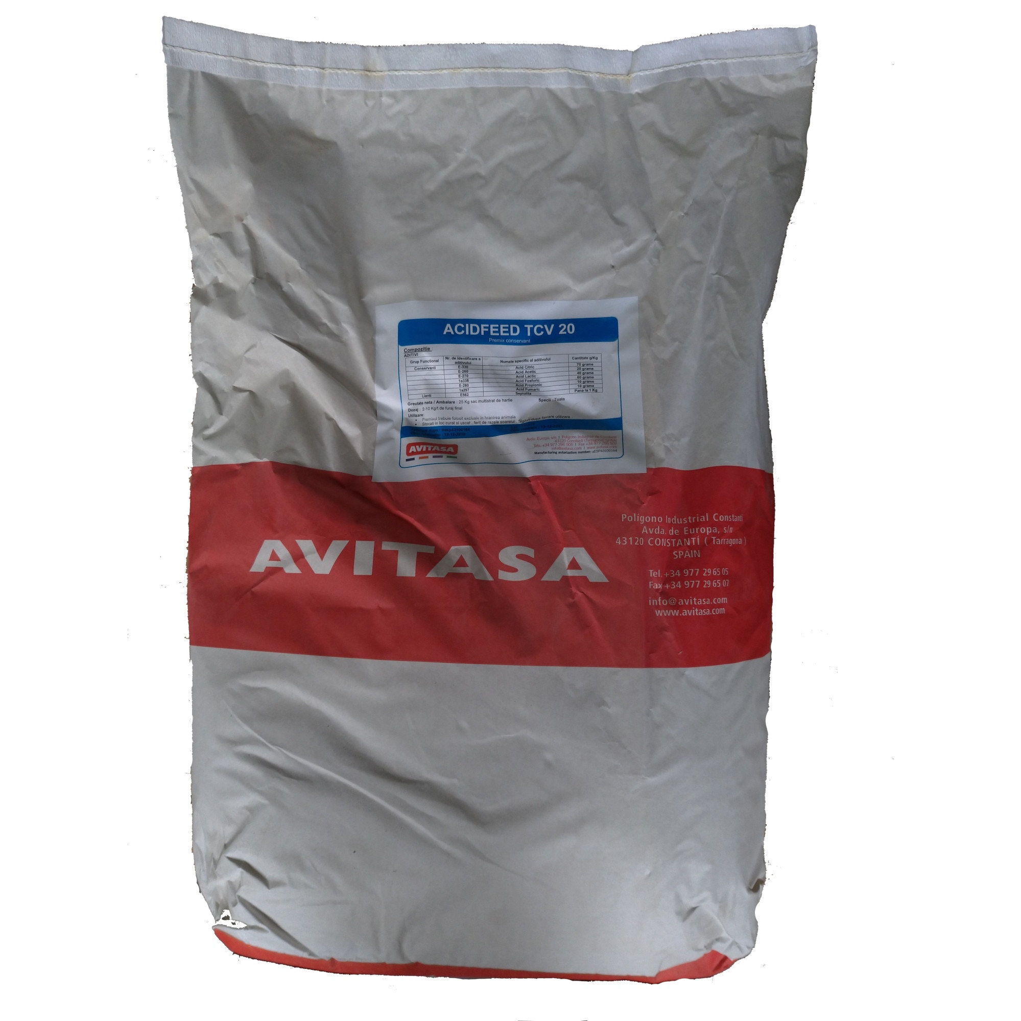 Aditiv furajer acidifiant complex, ACIDFEED TCV20 25KG - eMAG.ro