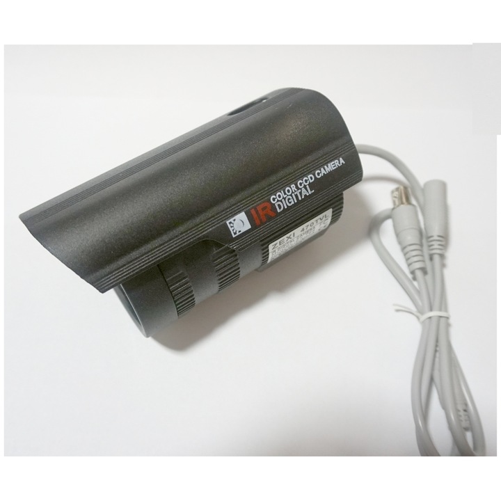 Camera IR Color CCD Camera supraveghere, 470 TVL - eMAG.ro