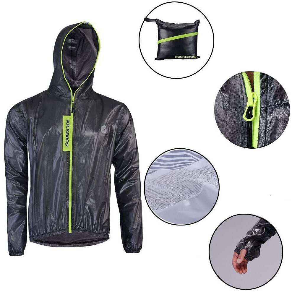 Jacheta cu maneca lunga Ciclism Waterproof,material impermeabil ...